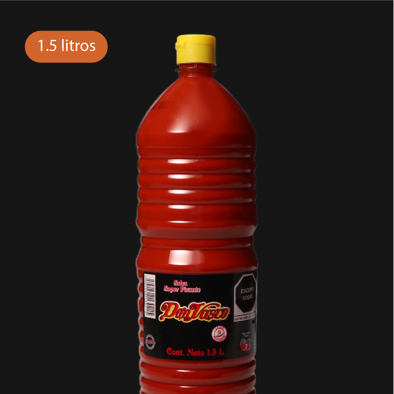 Don Vasco Etiqueta Negra 1.5 lt – Salsas don vasco
