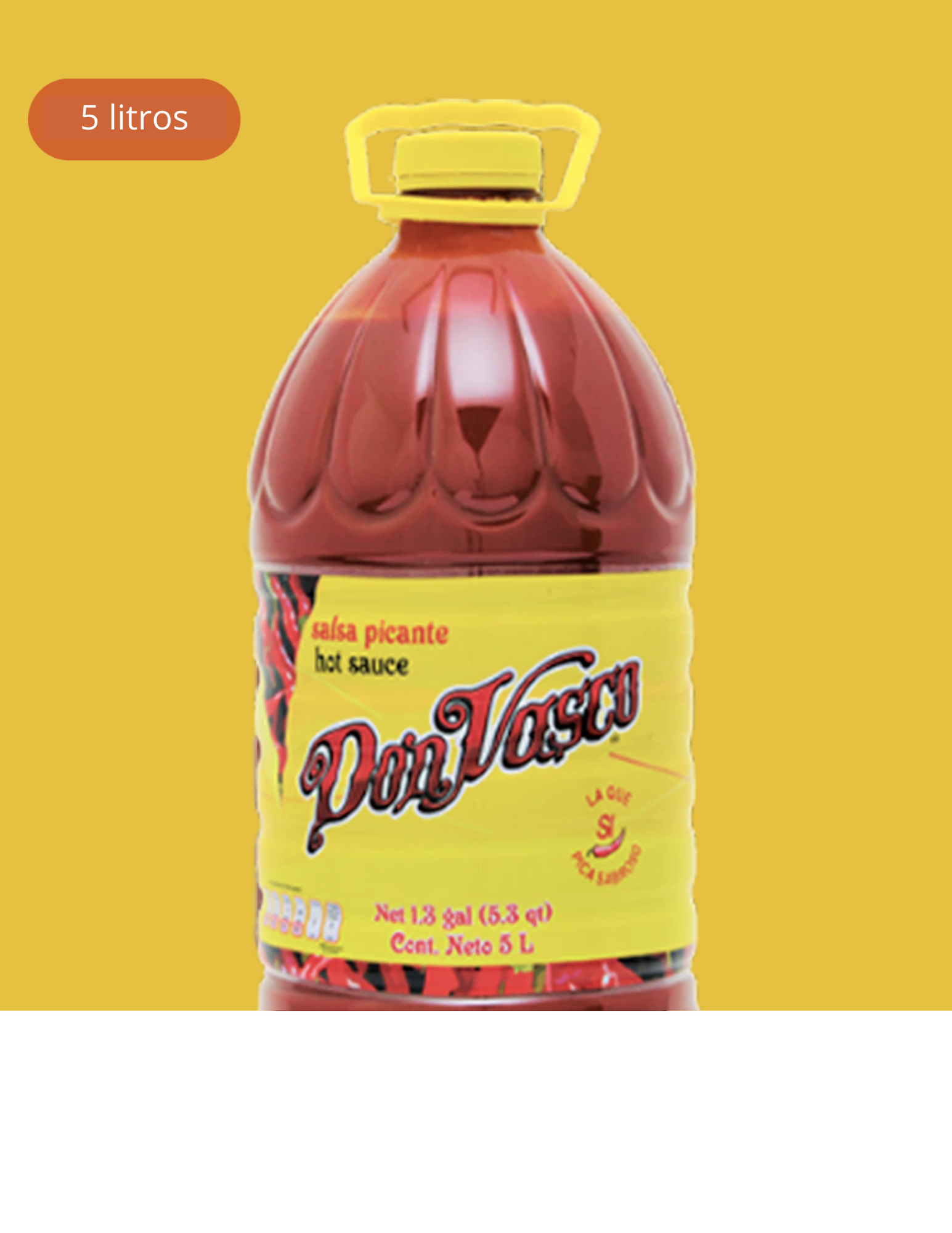 Don Vasco 5 lts – Salsas don vasco